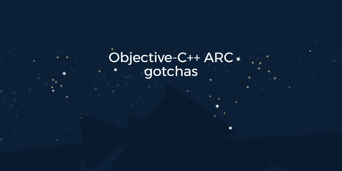 Objective C Arc Gotchas Coherent Labs
