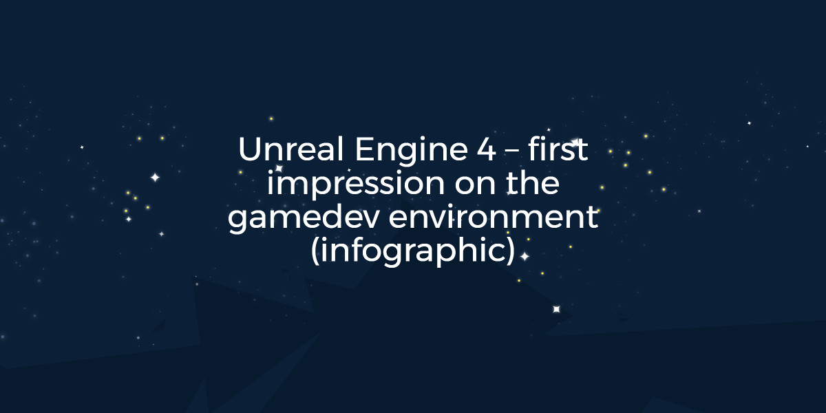 Unreal Engine 4 - first impression on the gamedev environment ...
