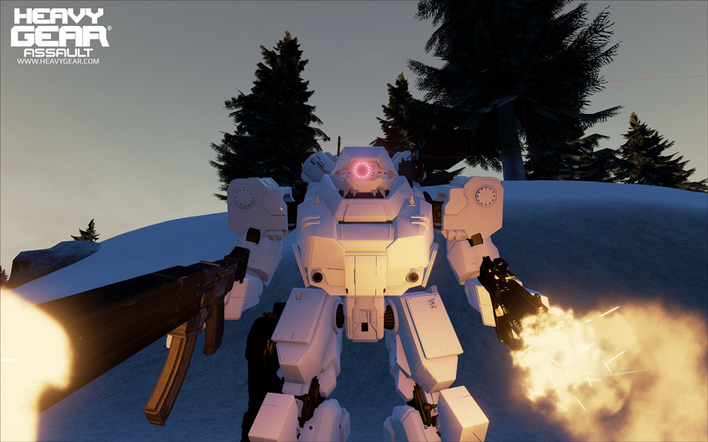 Heavy Gear Assault with User Interface made in Coherent UI