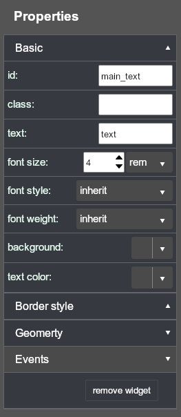 User Interface Editor coming with Coherent GT - quick start tutorial