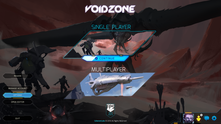 Essential FPS user interface components in Coherent Kits